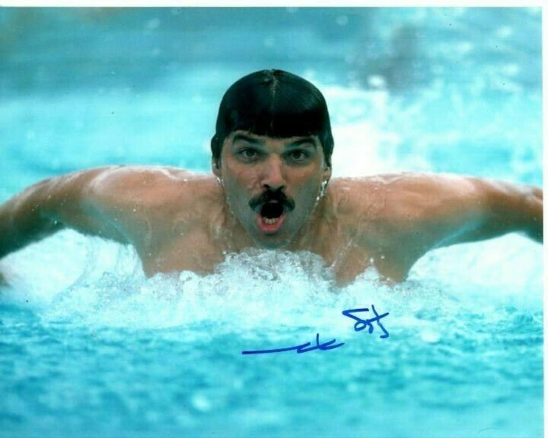 Mark Spitz Signed Autographed 8x10 Gold Medal Olympic Swimmer - Etsy