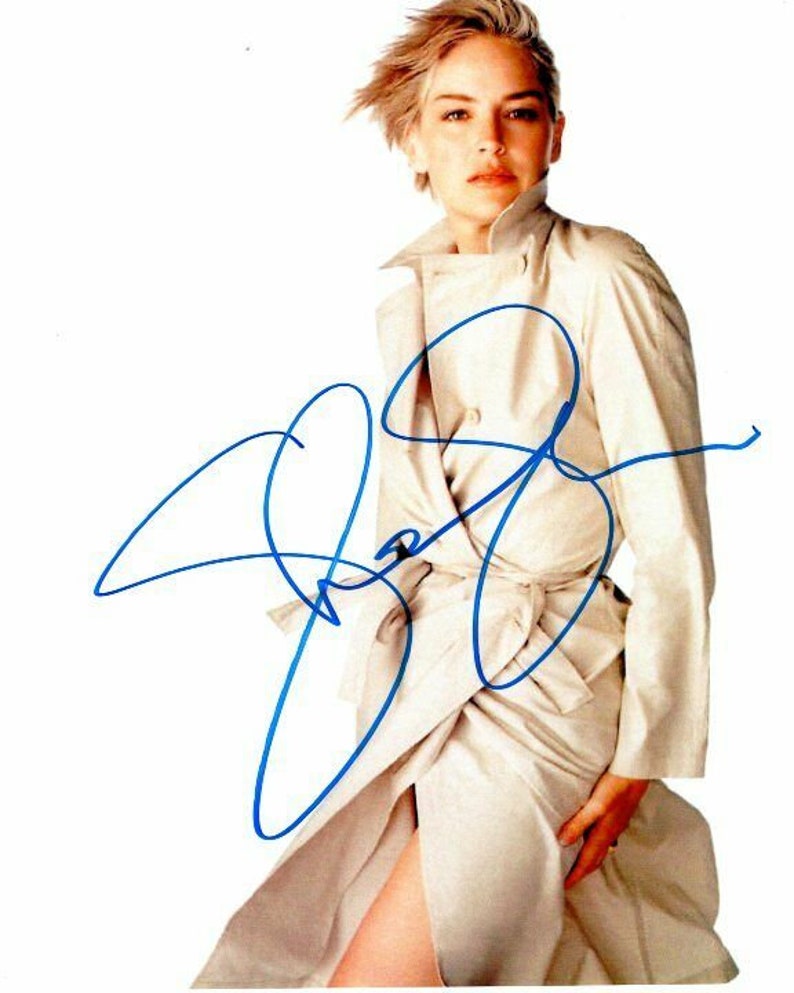 Sharon Stone Signed Autographed Photo - Etsy