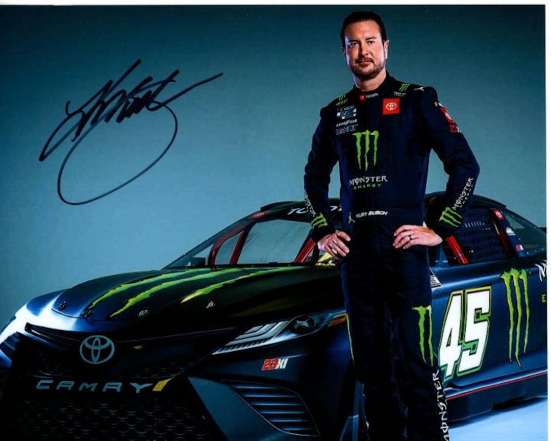 Kurt Busch Signed Autographed 8x10 NASCAR Photo - Etsy