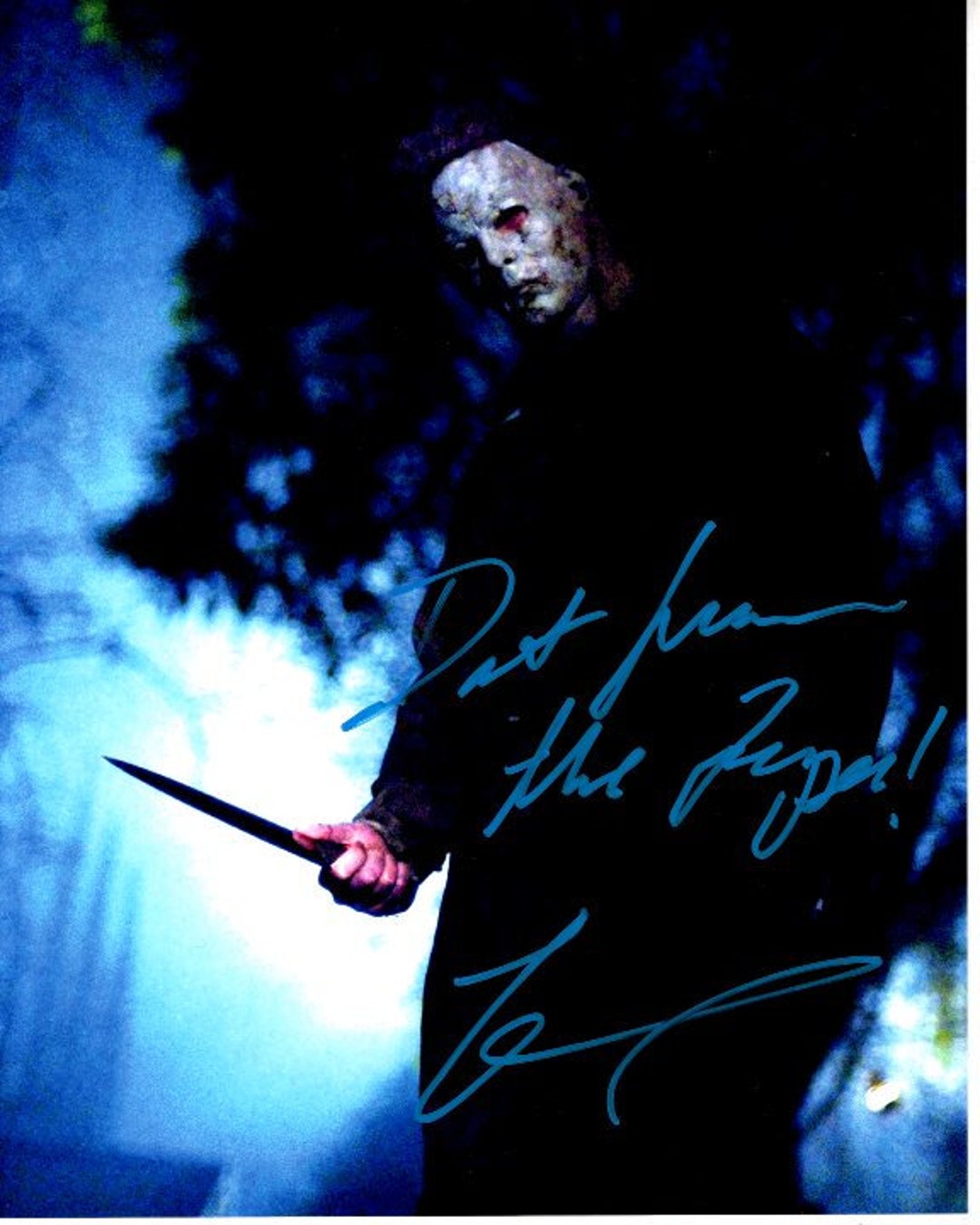 Tyler Mane Signed Autographed 8x10 Halloween Michael Myers Photo GREAT ...