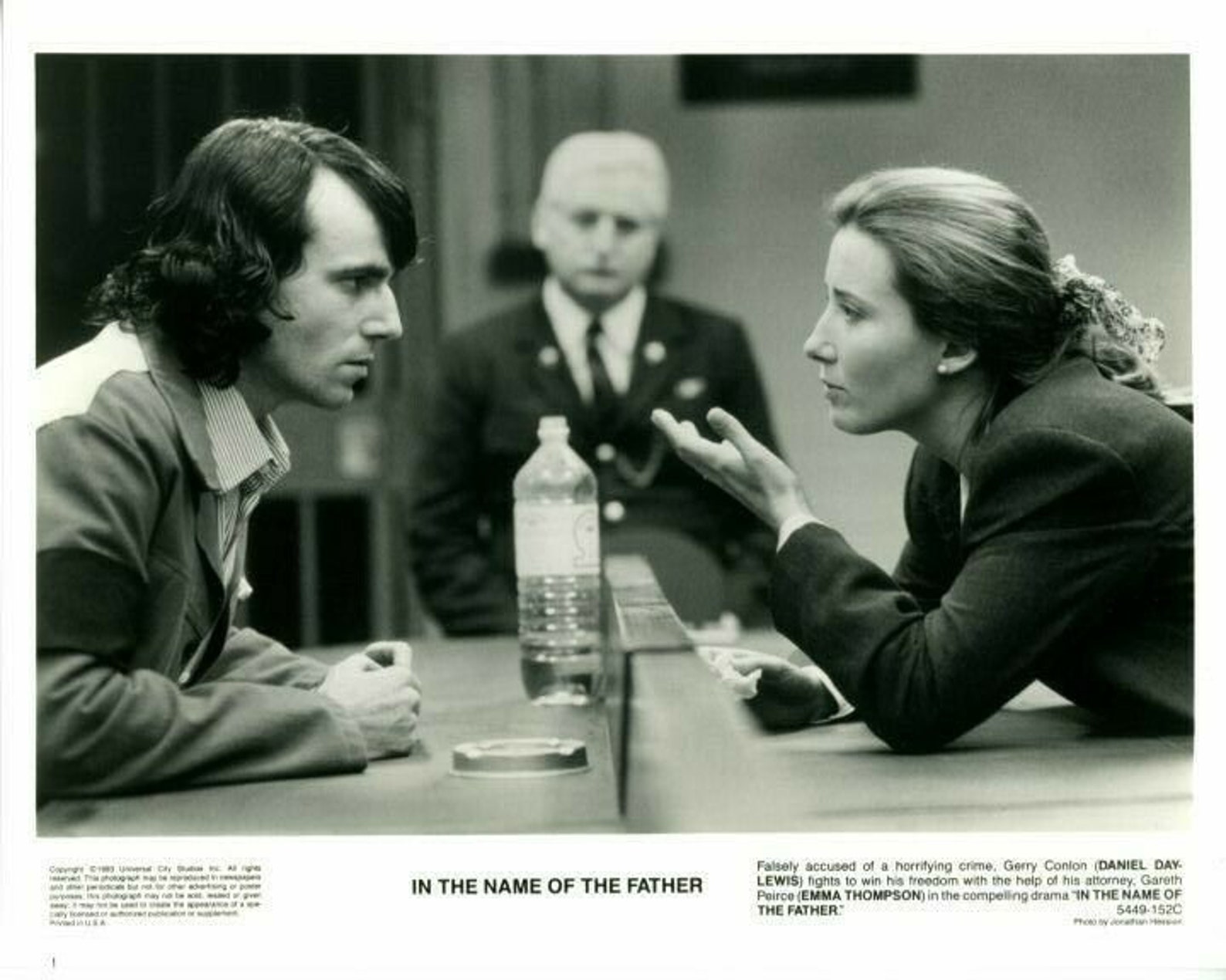 Daniel Day Lewis, Emma Thompson in the Name of the Father Orig Press ...