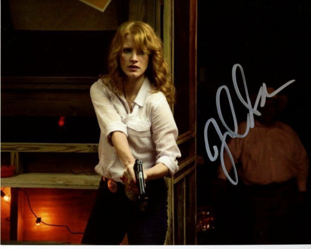 Jessica Chastain Signed Autographed Texas Killing Fields Pam Stall ...