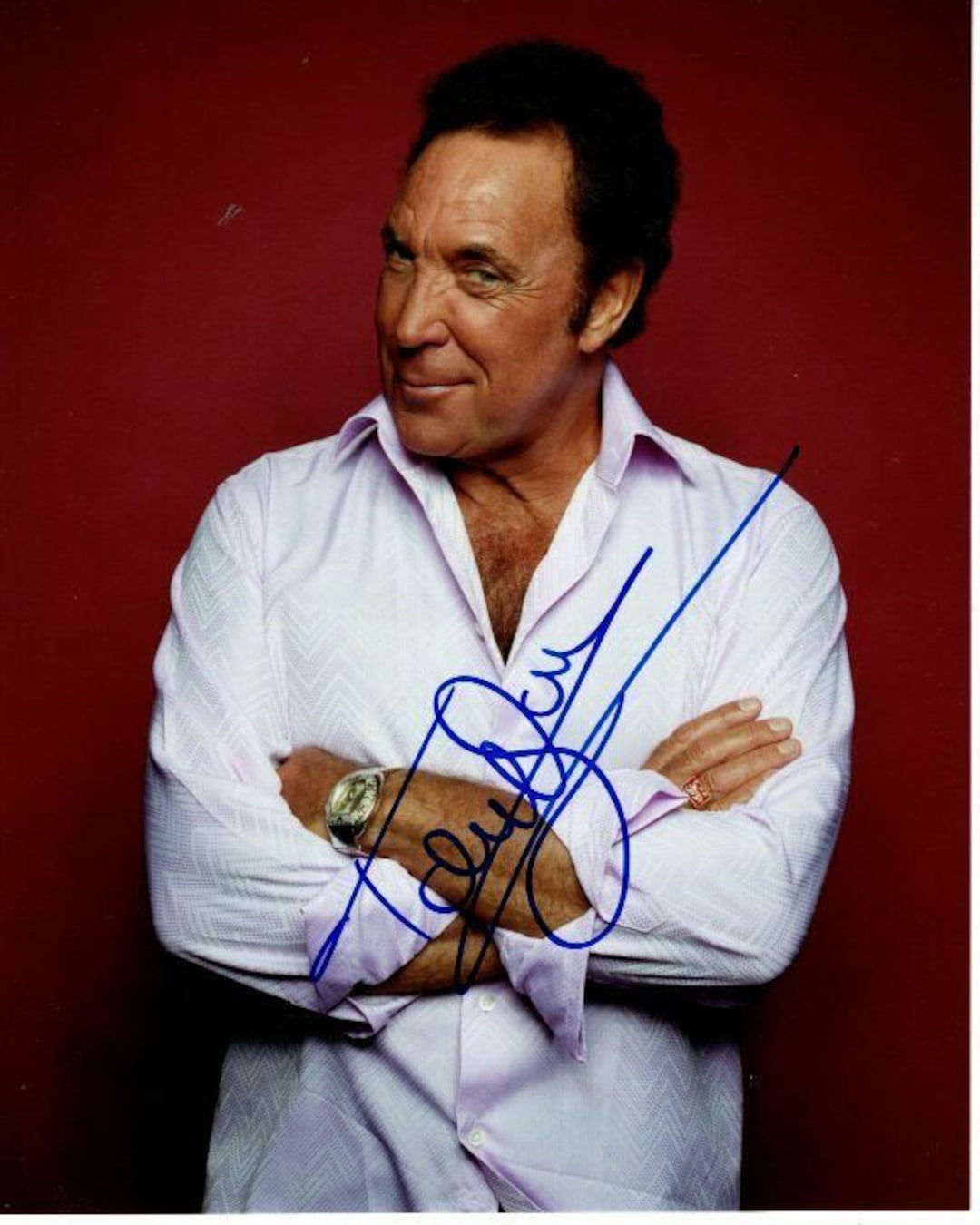 Tom Jones Signed Autographed 8x10 Photo - Etsy