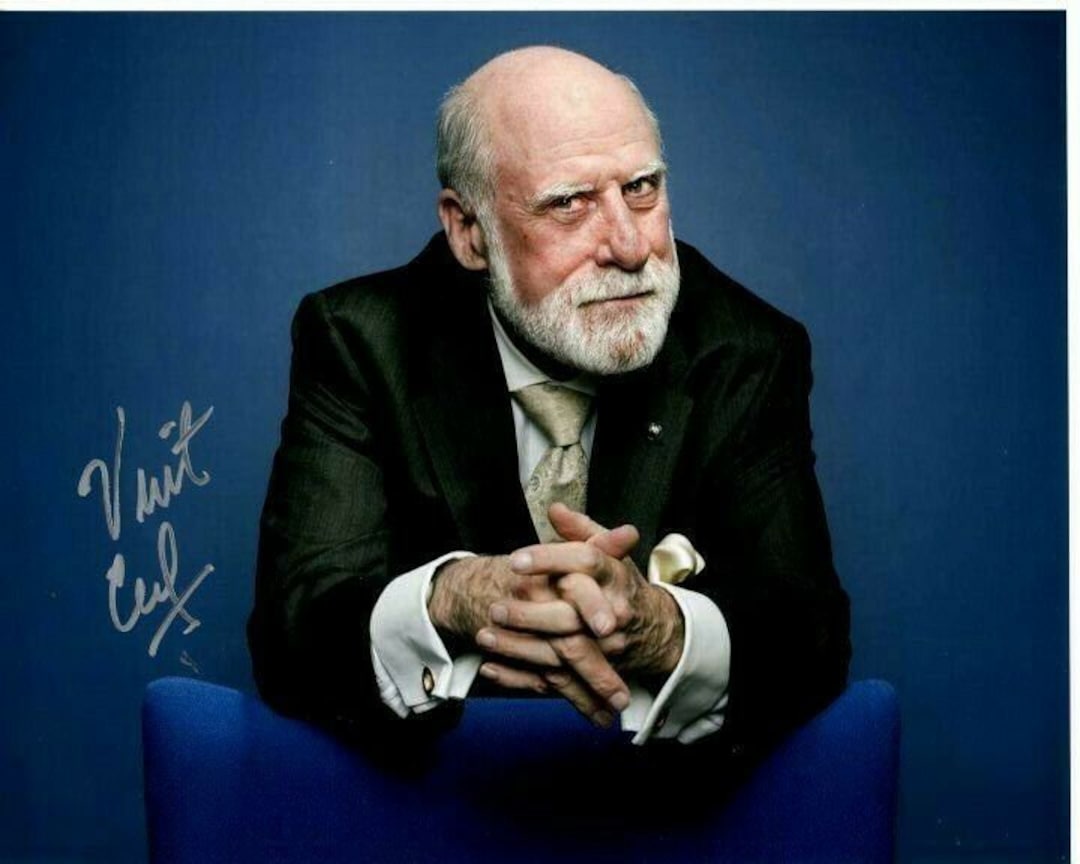 Vint Cerf Signed Autographed 8X10 Photo Father of the Internet Google ...
