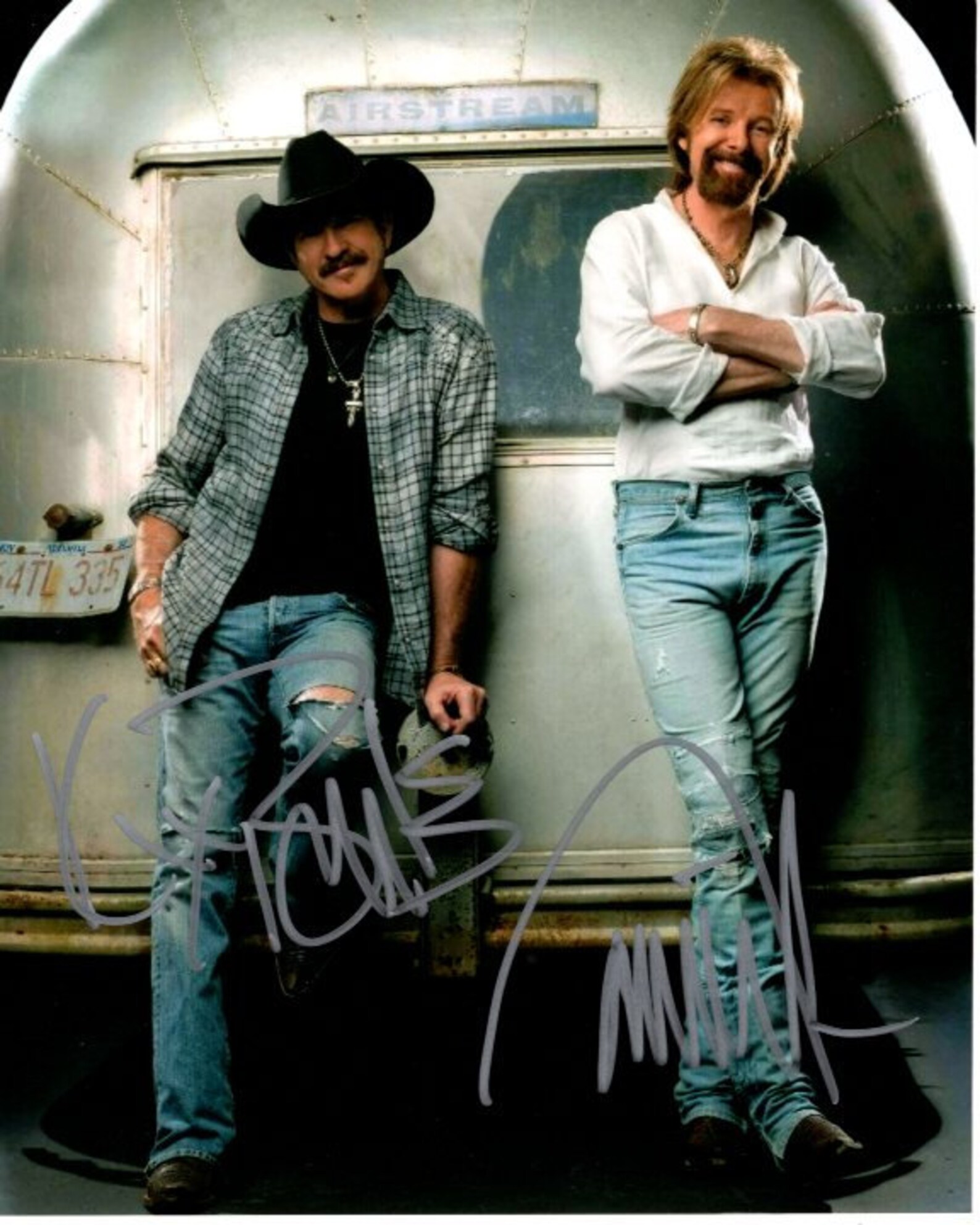 Brooks & Dunn Signed Autographed 8x10 Photo ( Kix and Ronnie ) - Etsy