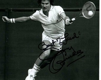 Jimmy Connors Signed - Etsy