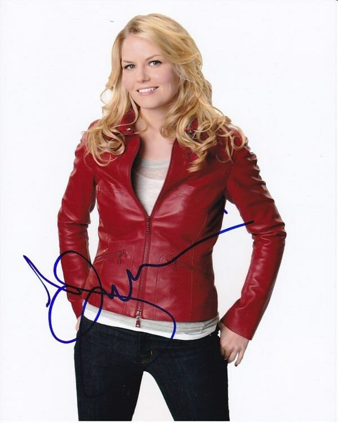 Jennifer Morrison Signed Autographed 8x10 Once Upon a Time Emma Swan ...