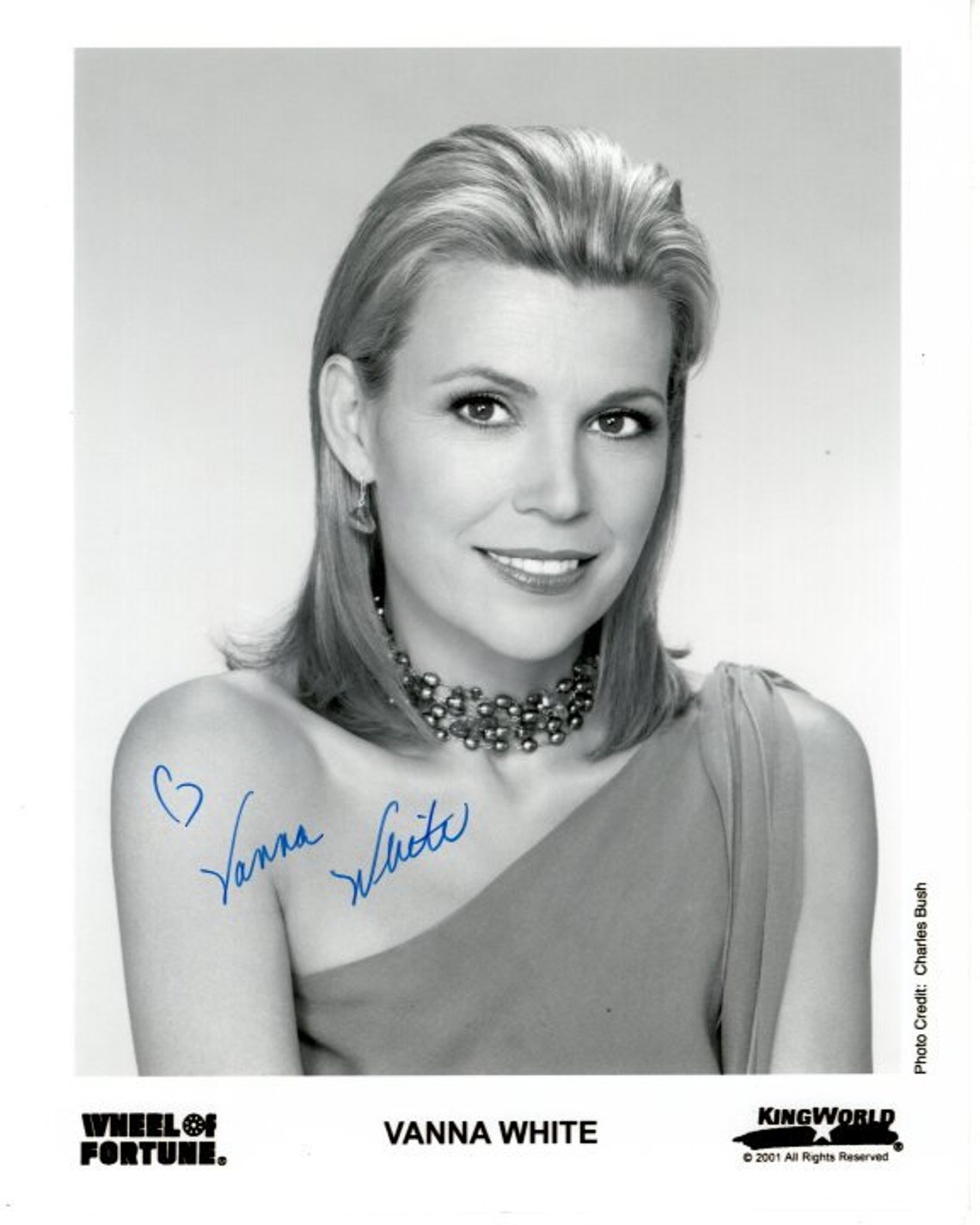 Vanna White Signed Autographed 8x10 Wheel of Fortune Photo - Etsy
