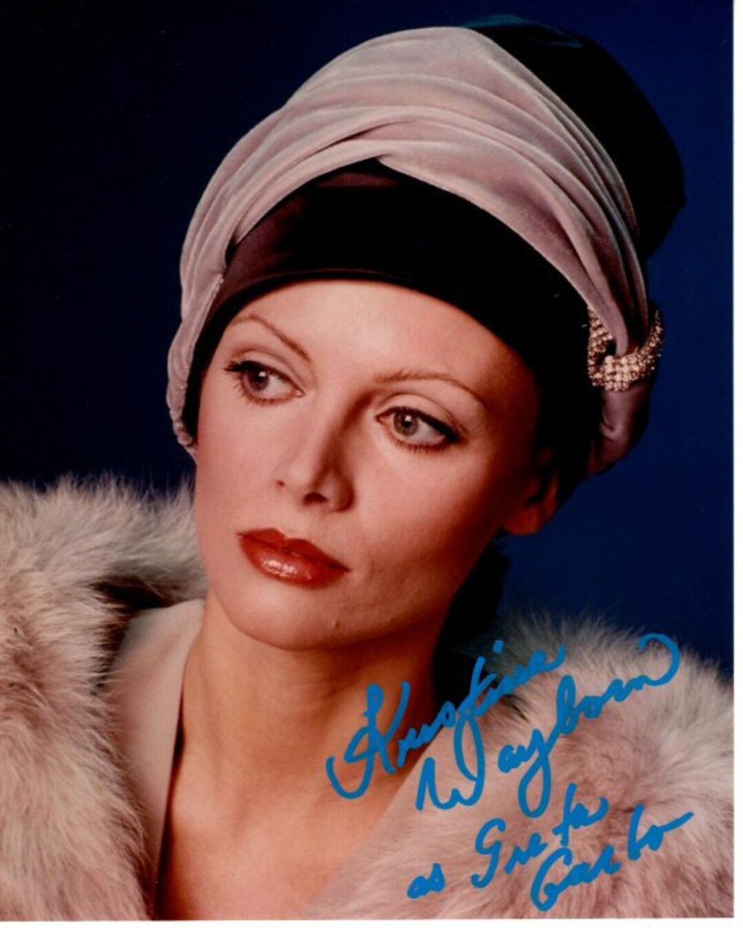 Kristina Wayborn Signed Autographed 8x10 Greta Garbo Photo - Etsy