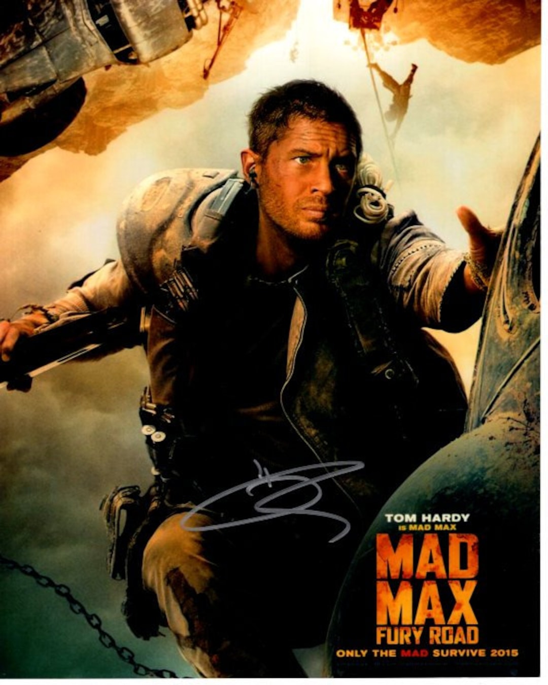 Tom Hardy Signed Autographed 8x10 Mad Max Fury Road Photo - Etsy