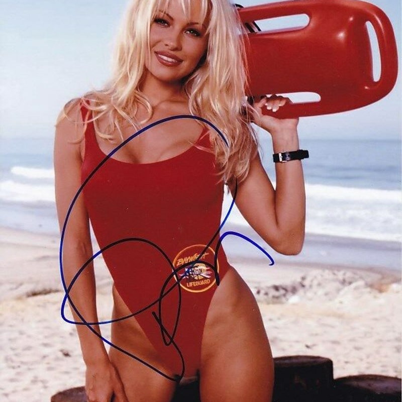 Pamela Anderson Autograph - Etsy