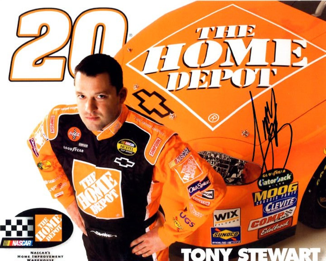 Tony Stewart Signed Autographed 8x10 NASCAR Photo - Etsy