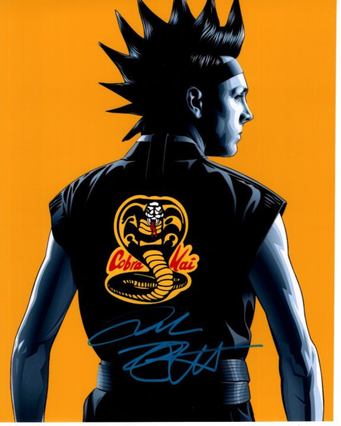 Jacob Bertrand Signed Autographed 8x10 Cobra Kai Eli Hawk Moskowitz ...