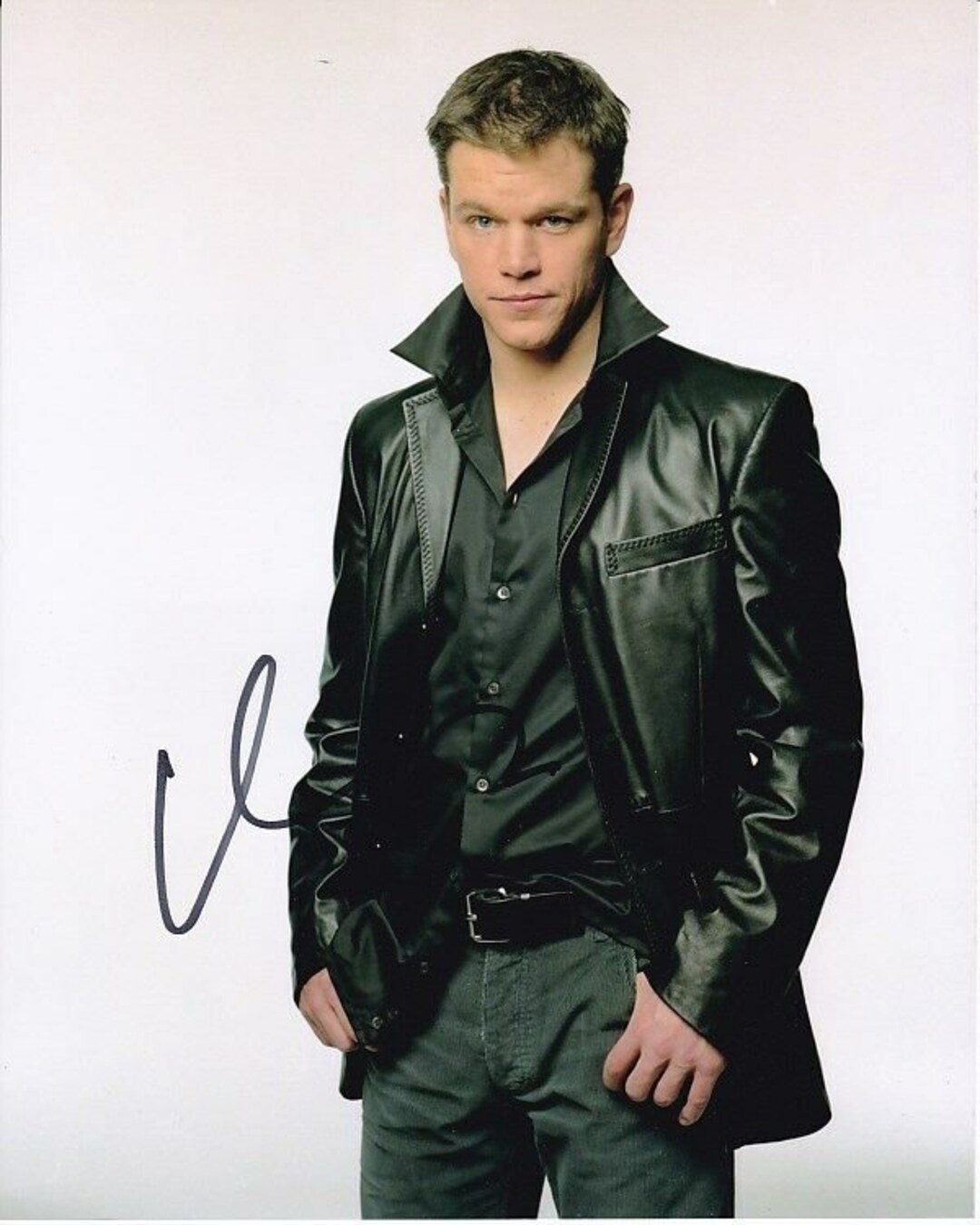 Matt Damon Signed Autographed 8x10 Photo - Etsy