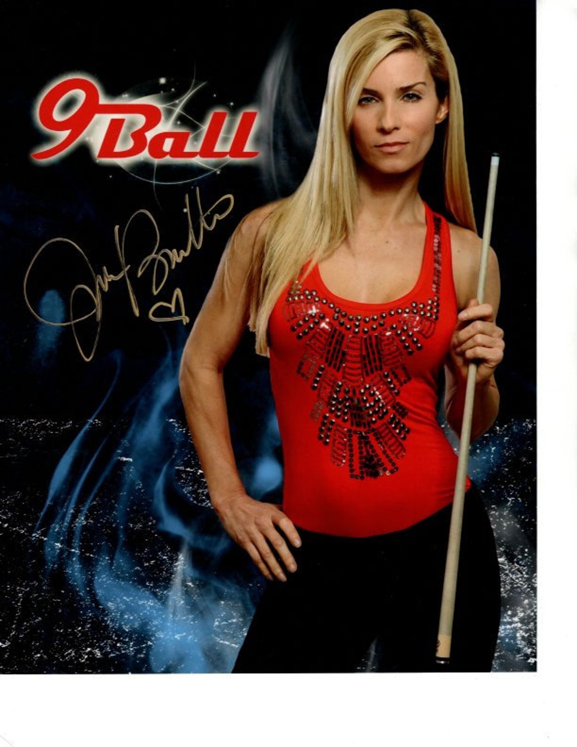 Jennifer Barretta Signed Autographed 8x10 Photo ( Professional Pool ...