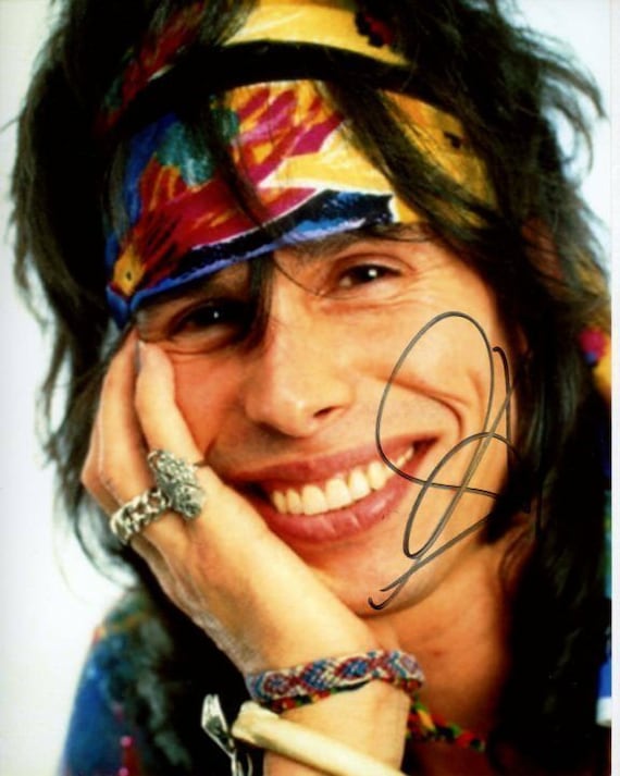 Steven Tyler Signed Autographed Photo Aerosmith | Etsy