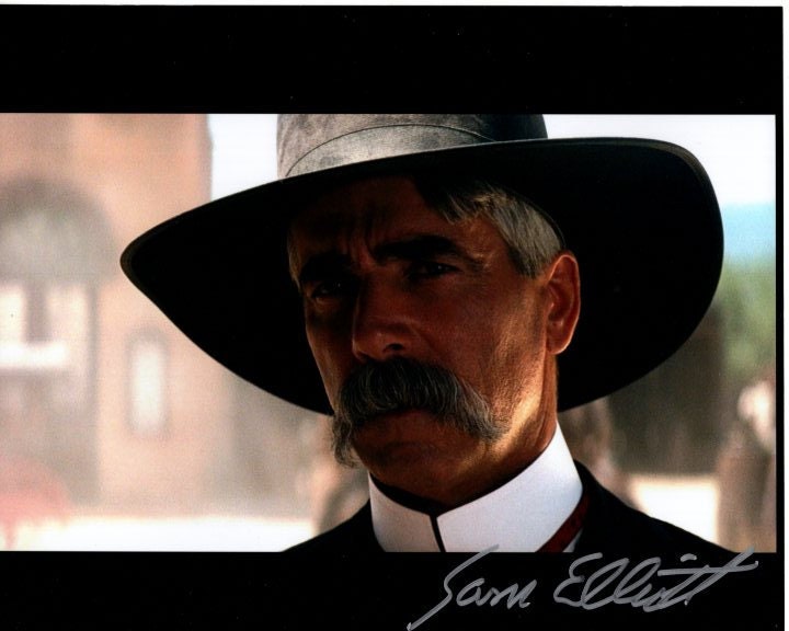 Sam Elliott Signed Autographed 8X10 Tombstone Virgil Earp Photo - Etsy