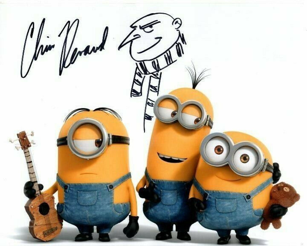 Chris Renaud Signed Autographed 8x10 Despicable Me Minion Photo With ...
