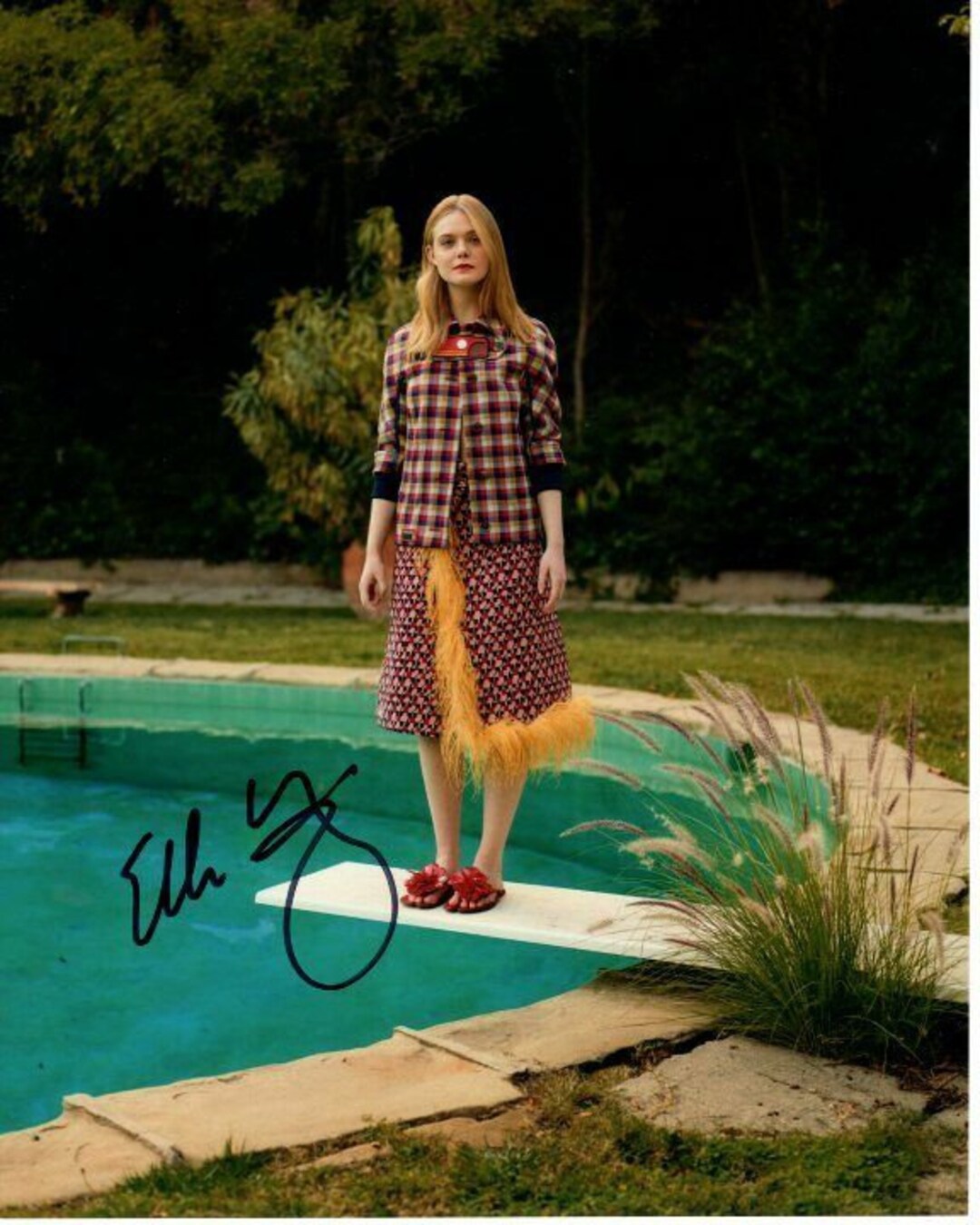 Elle Fanning Signed Autographed 8x10 Photo - Etsy