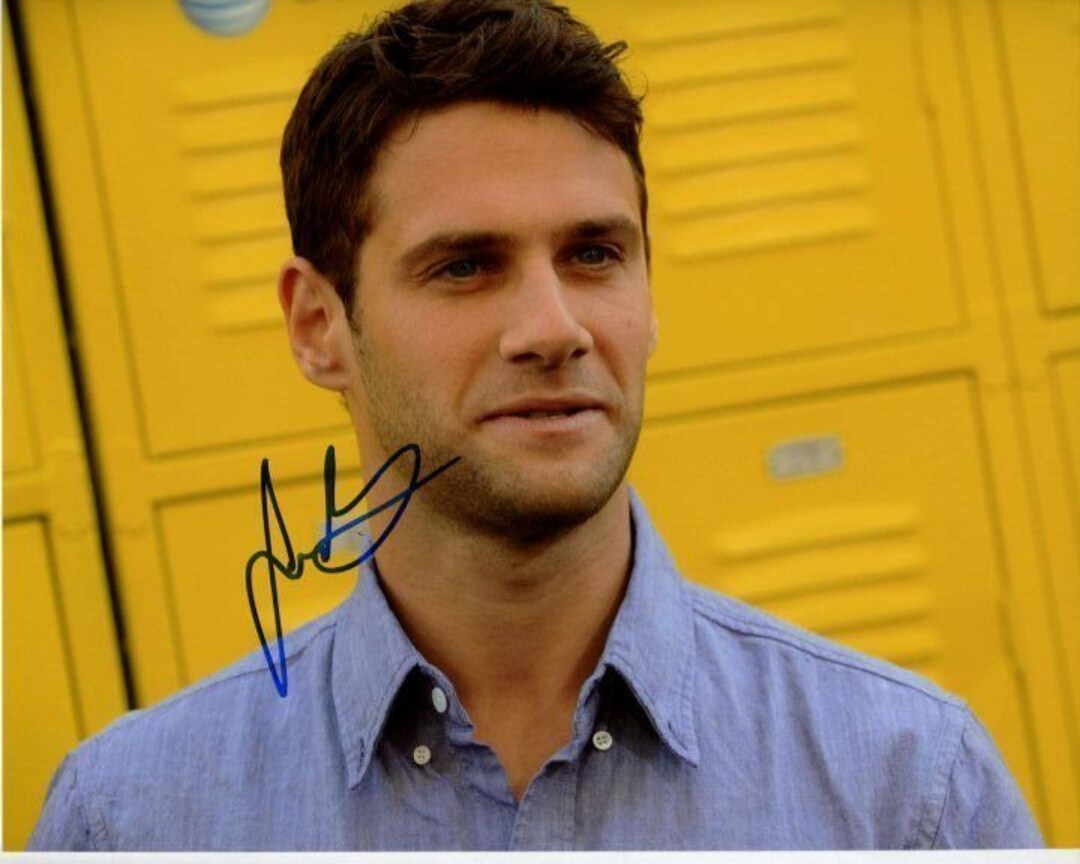 Justin Bartha Signed Autographed 8x10 Teachers. Jeff Cahill Photo - Etsy
