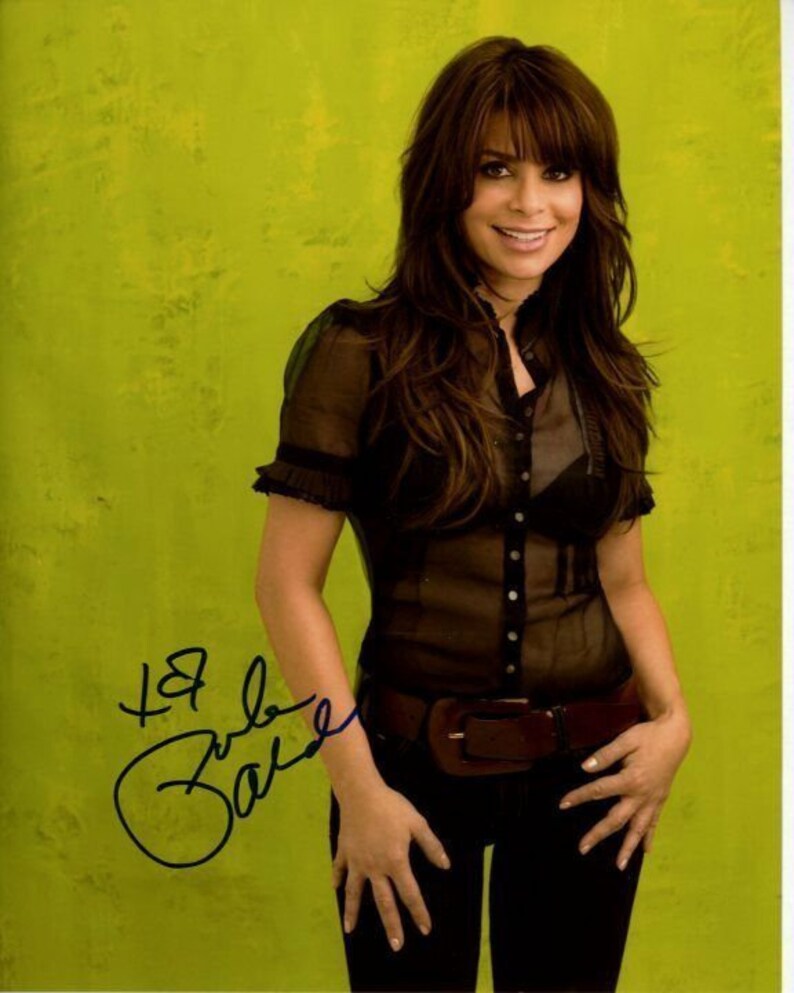 Paula Abdul Signed Autographed Photo - Etsy