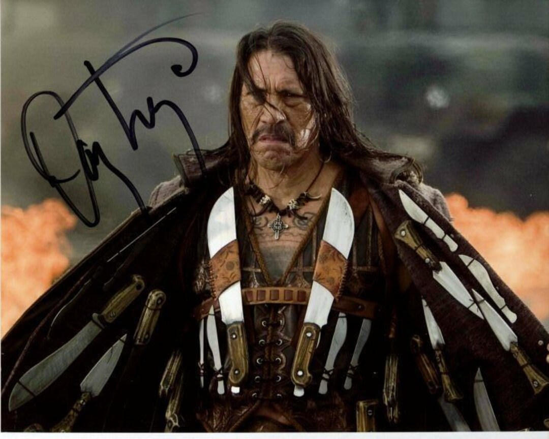 Danny Trejo Signed Autographed 8x10 Machete Photo - Etsy