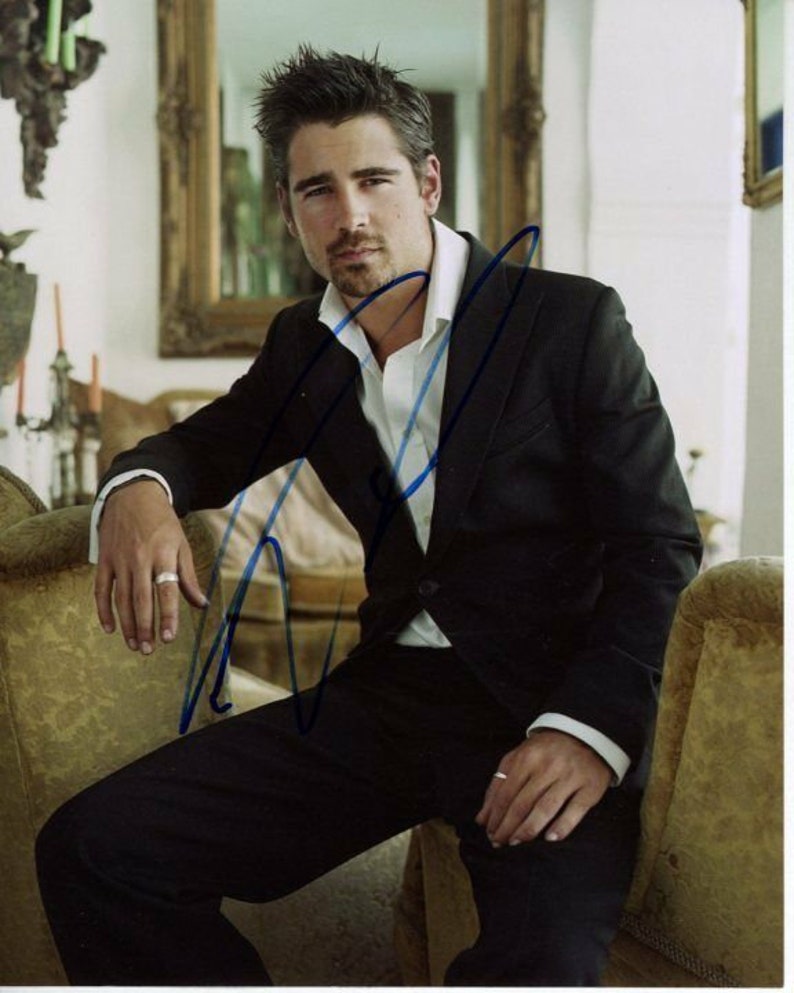 Colin Farrell Signed Autographed 8x10 Photo - Etsy