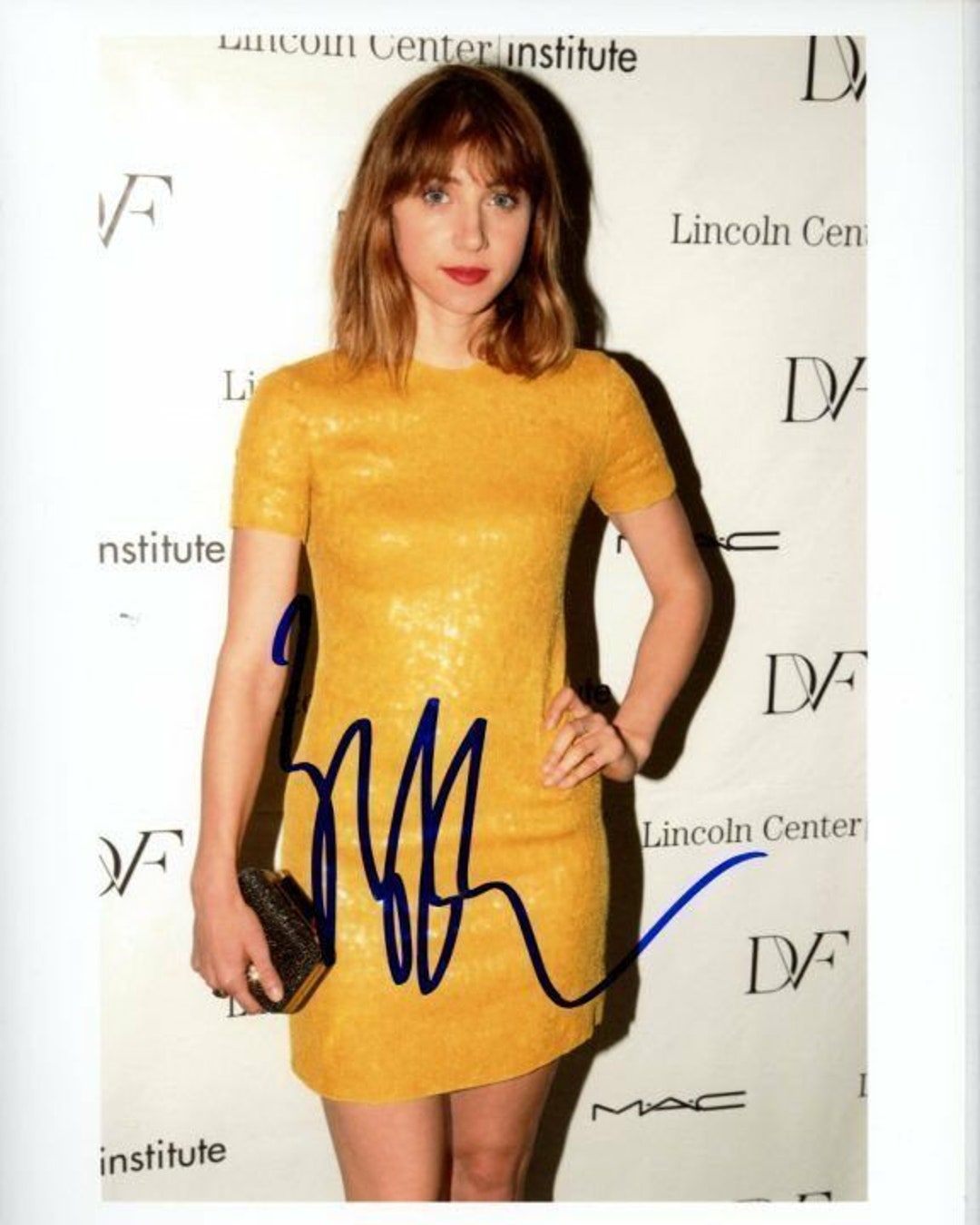 Zoe Kazan Signed Autographed Photo Granddaughter of Elia - Etsy