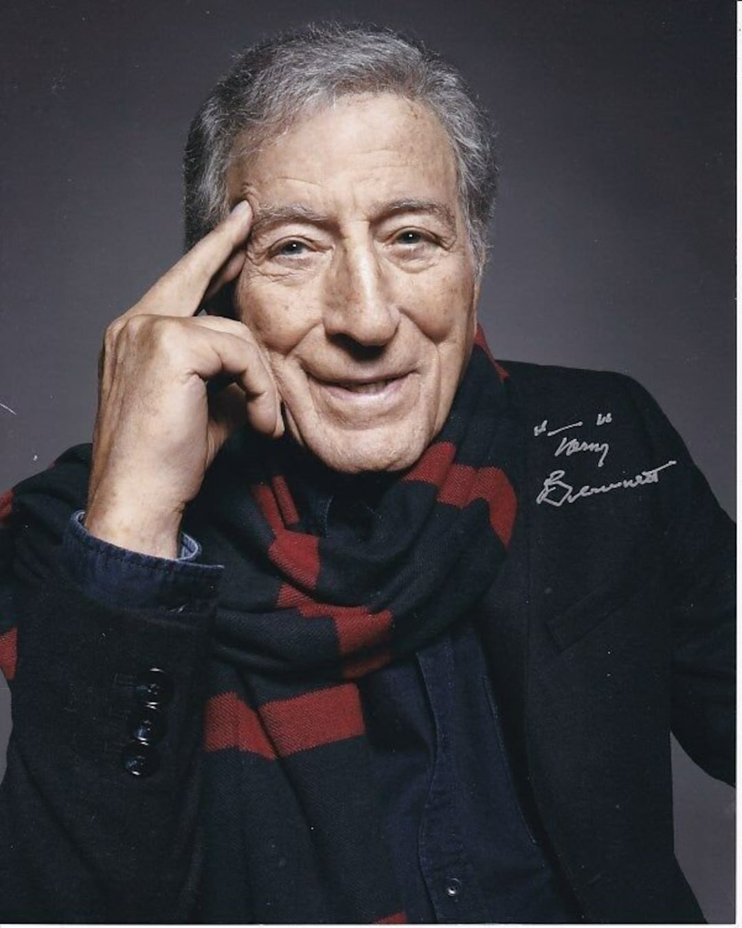 Tony Bennett Signed Autographed Photo - Etsy
