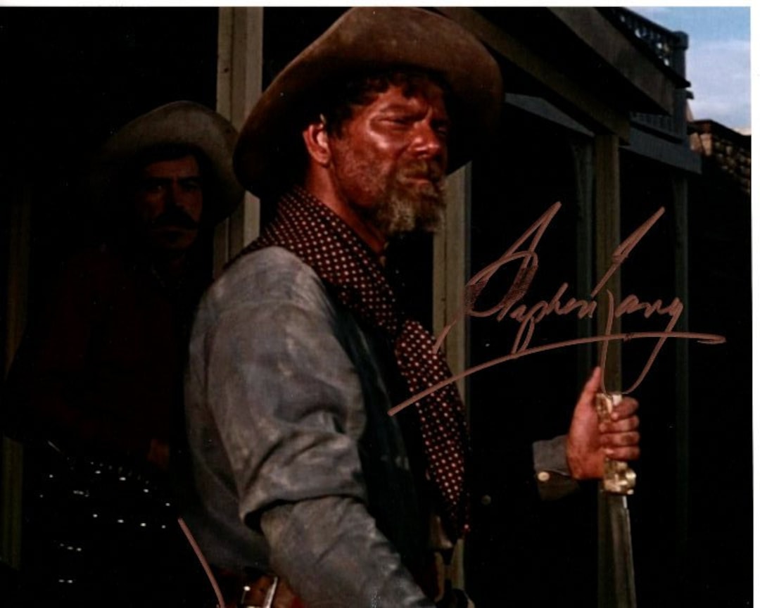 Stephen Lang Signed Autographed 8x10 Tombstone Ike Clanton Photo - Etsy