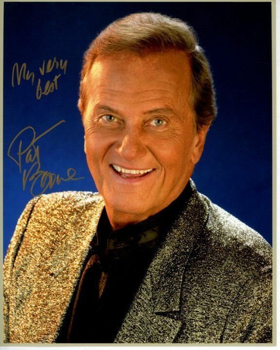 Pat Boone Signed Autographed Photo - Etsy