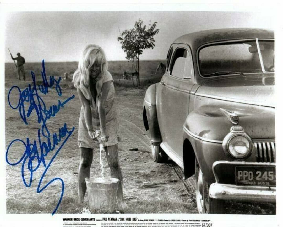 Joy Harmon Signed Autographed Cool Hand Luke Photo - Etsy