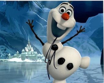 Frozen Olaf Signed 8x10 Photo - Etsy