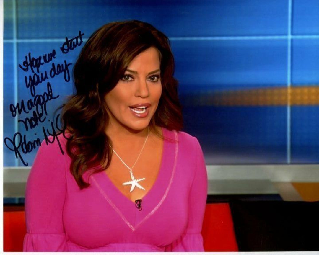 Robin Meade Signed Autographed Hln Morning Express Photo - Etsy