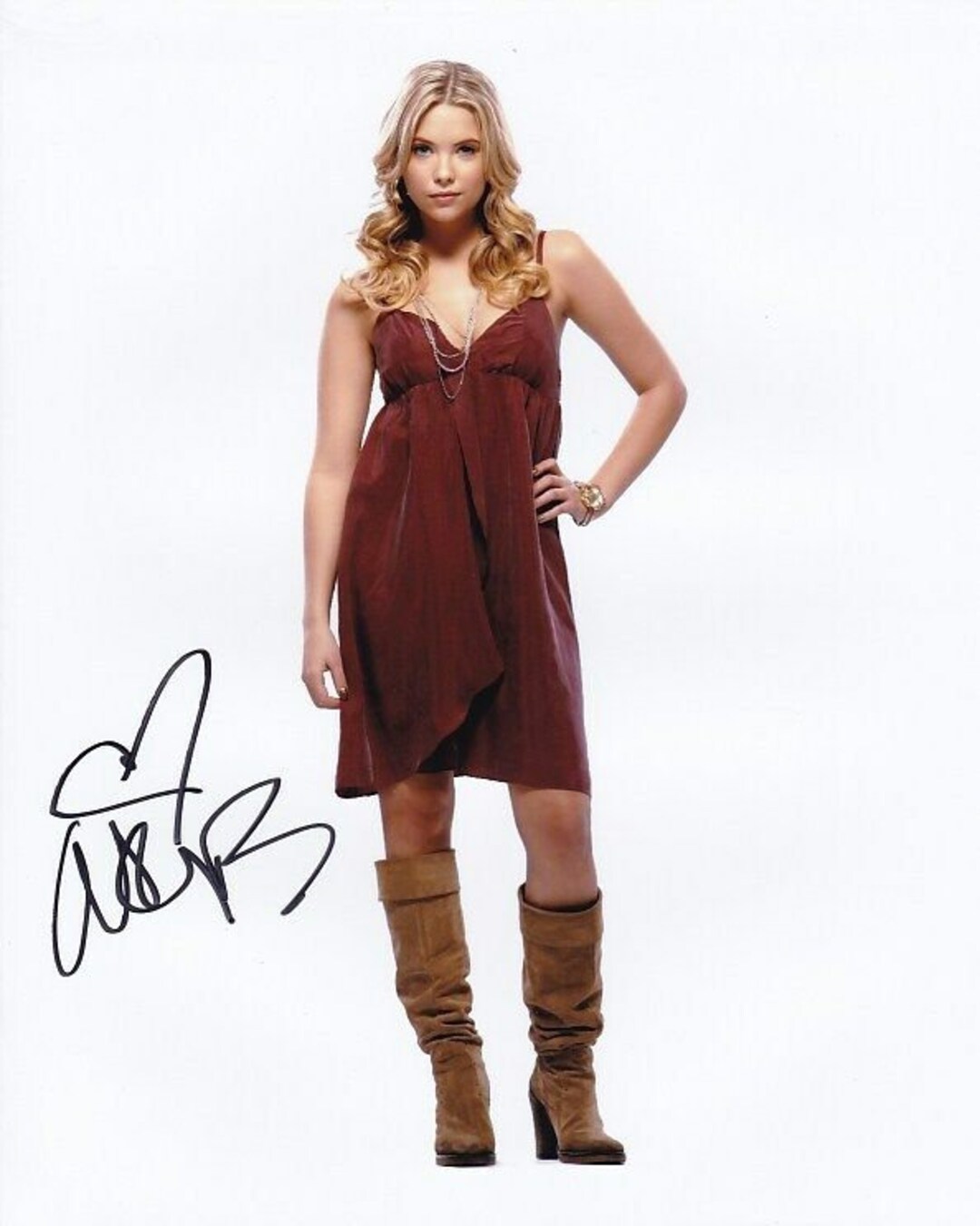 Ashley Benson Signed Autographed 8x10 Pretty Little Liars - Etsy