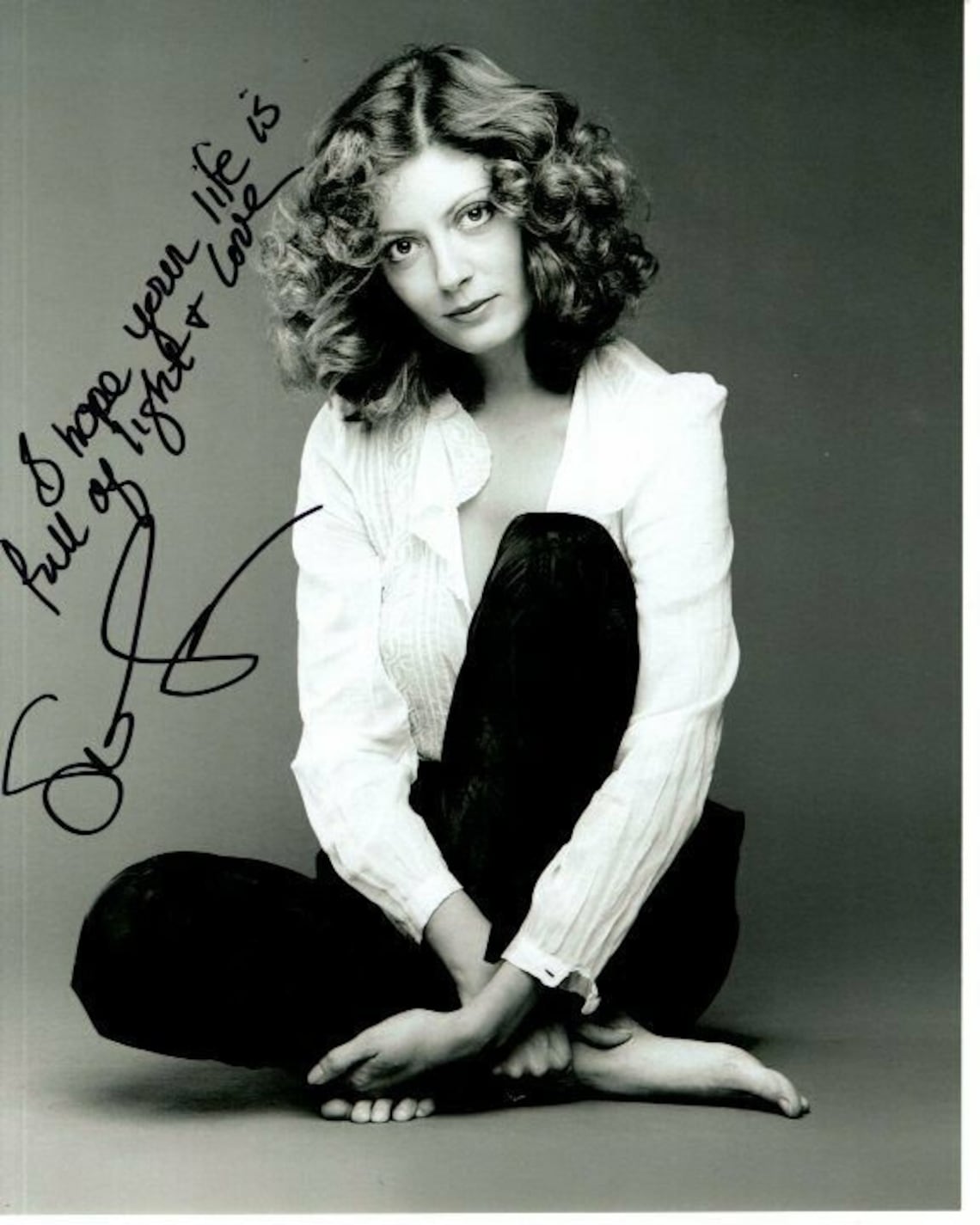 Susan Sarandon Signed Autographed Photo Great Content - Etsy