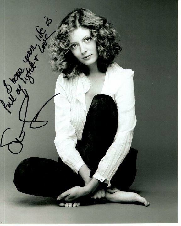Susan Sarandon Signed Autographed Photo Great Content - Etsy