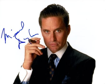 Michael Douglas Signed - Etsy