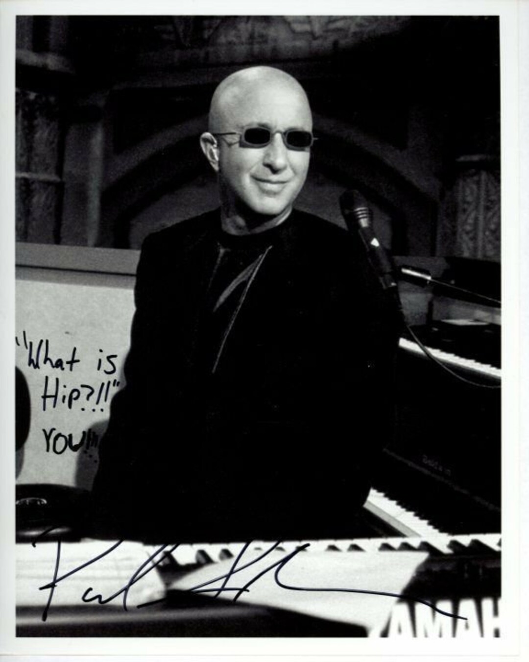 Paul Shaffer Signed Autograph 8x10 Late Show With David Letterman Photo ...