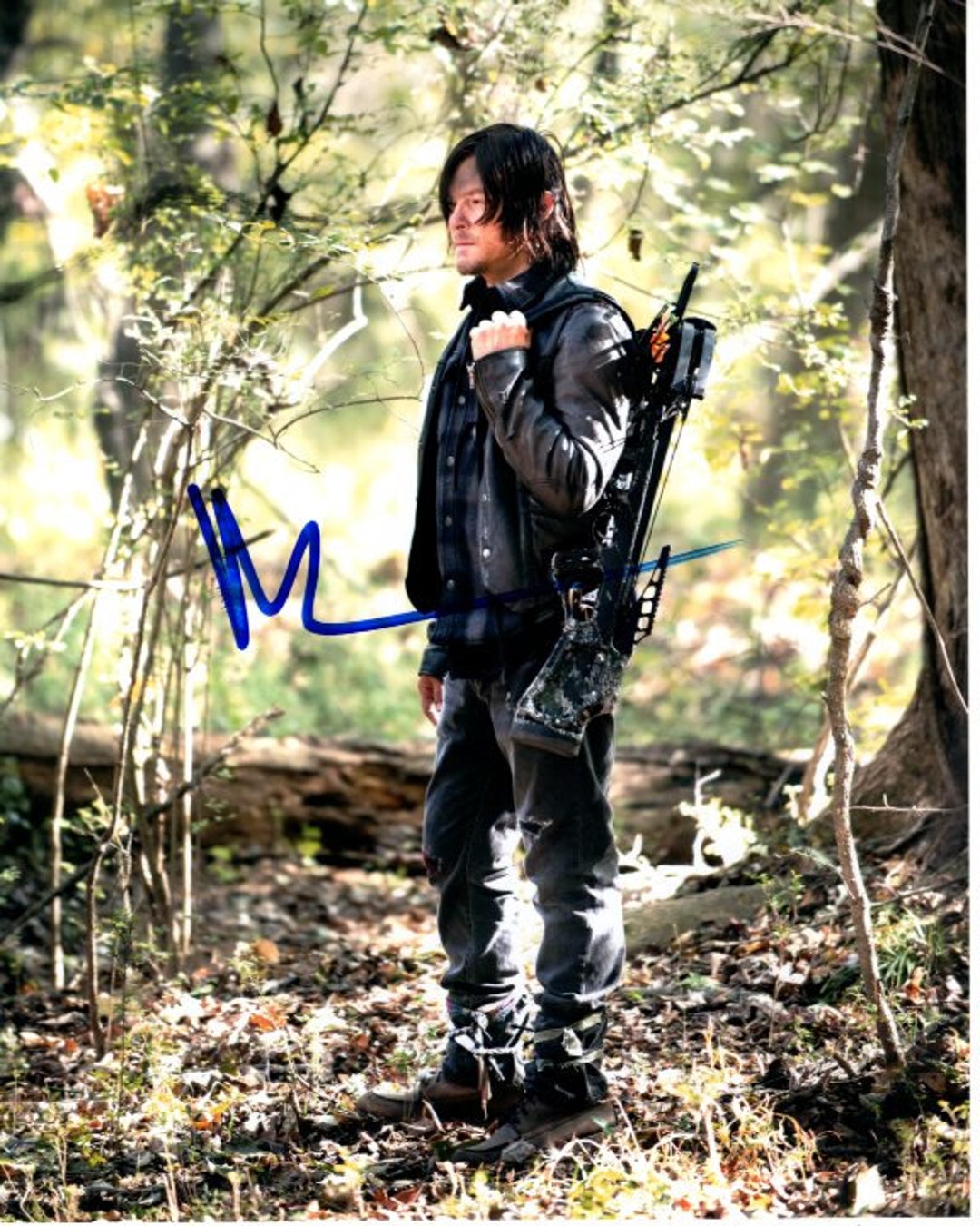 Norman Reedus Signed Autographed 8x10 the Walking Dead Photo - Etsy