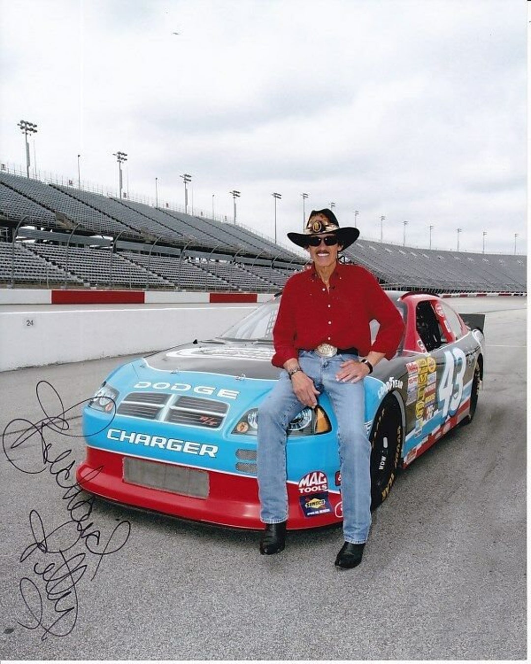 Richard Petty Signed Autographed 8x10 Nascar Photo - Etsy