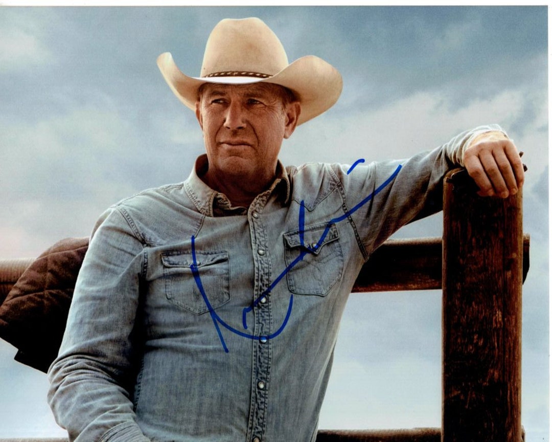 Kevin Costner Signed Autographed 8x10 Yellowstone John Dutton Photo - Etsy