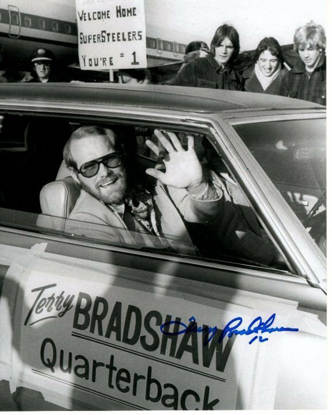 Terry Bradshaw Signed Autographed Nfl Pittsburgh Steelers Photo - Etsy