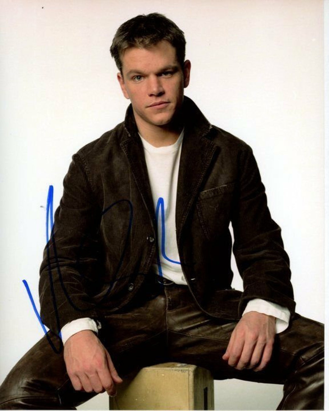 Matt Damon Signed Autographed 8x10 Photo - Etsy