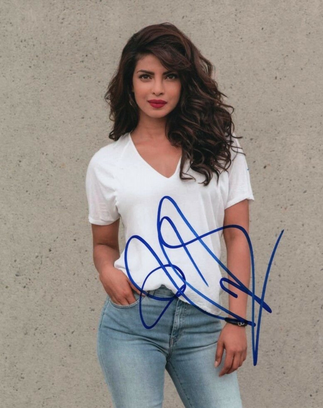 Priyanka Chopra Signed Autographed 8x10 Photo - Etsy