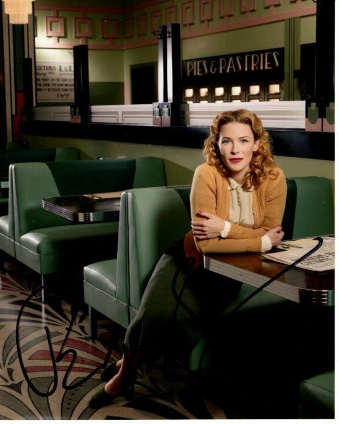 Bridget Regan Signed Autographed 8x10 Agent Carter Dottie Underwood ...