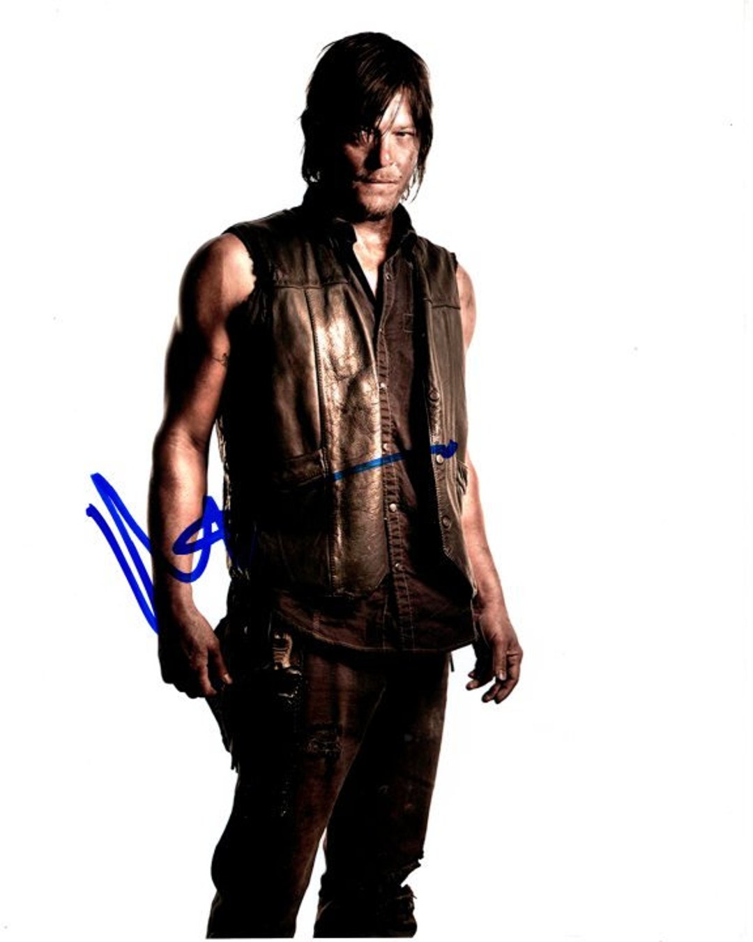 Norman Reedus Signed Autographed 8x10 the Walking Dead Photo - Etsy