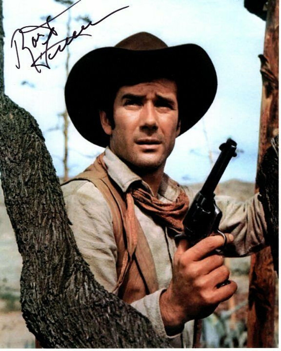 Robert Fuller Signed Autographed 8x10 Laramie Jess Harper Photo - Etsy