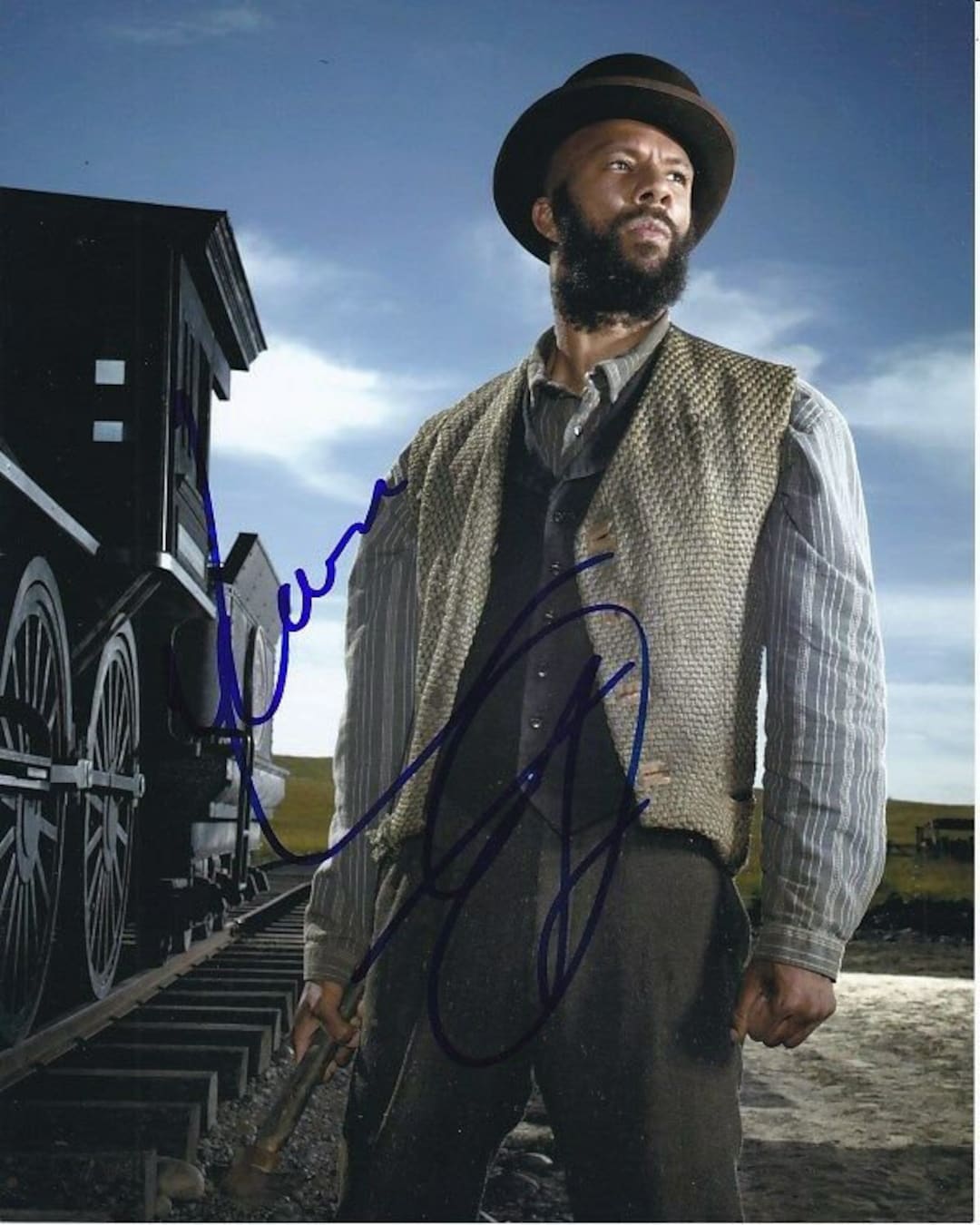 Common Signed Autographed 8x10 Hell on Wheels Elam Ferguson Photo - Etsy