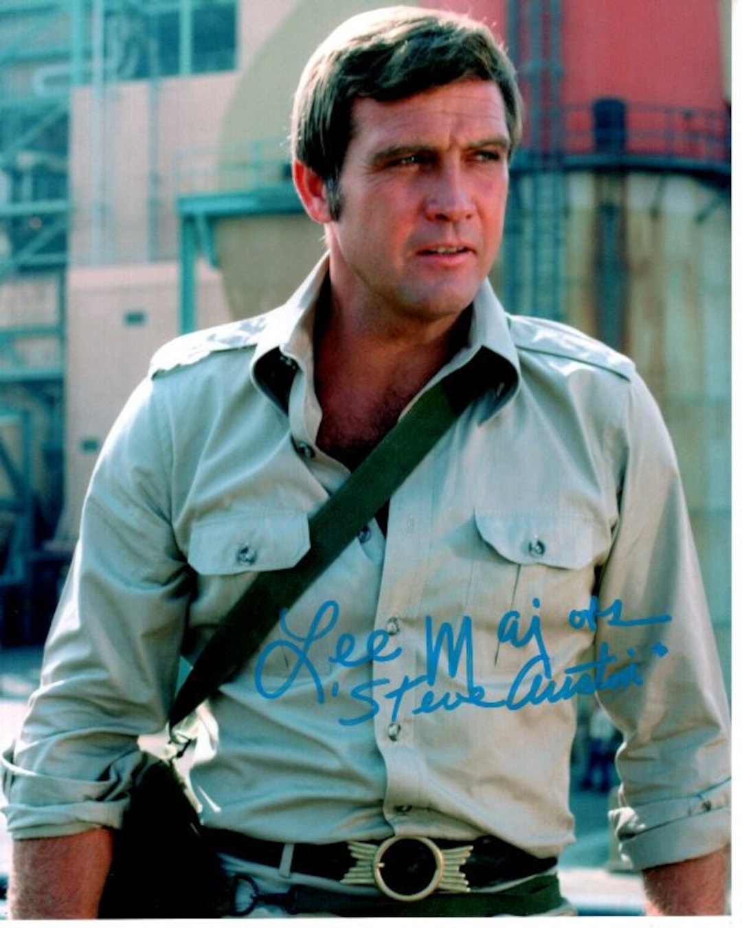 Lee Majors Signed Autographed 8x10 the Six Million Dollar Man Steve ...
